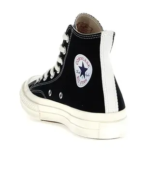 Play Comme Des Garcon High Top Sneakers - Black