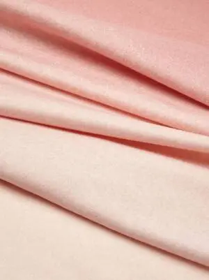 FERRAGAMO Ombr-effect Fringed Scarf - Pink