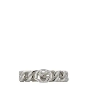 Gucci Interlocking G Ring - Gray
