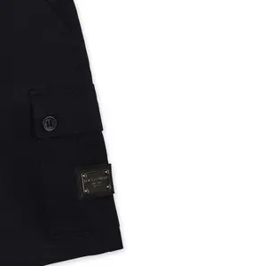 Dolce & Gabbana Logo Plaque Cargo Shorts