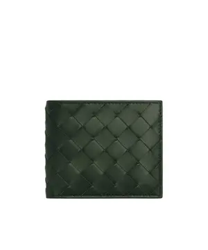 Bottega Veneta Bi-fold Wallet - Black