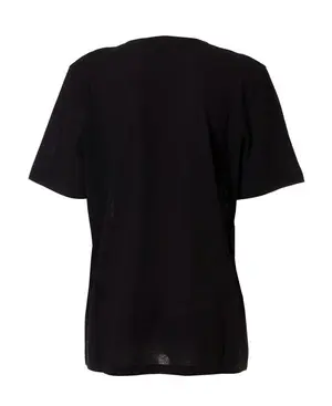 Saint Laurent Jacquard Logo Crewneck T-shirt