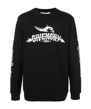Givenchy Taurus Printed Long Sleeve Sweatshirt
