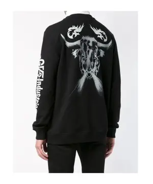 Givenchy Taurus Printed Long Sleeve Sweatshirt