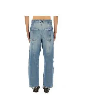 Moschino Panelled Distressed Jeans - Gray