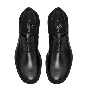 Valentino Garavani Toile Iconographe Lace-up Derby