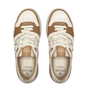 Fendi Low Top Sneakers - Nude