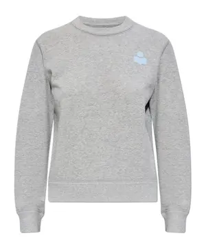Isabel Marant Étoile Logo Print Sweatshirt - Gray