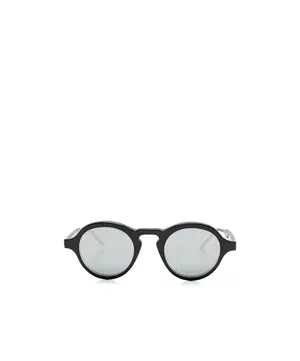 Thom Browne Round Frame Sunglasses - White