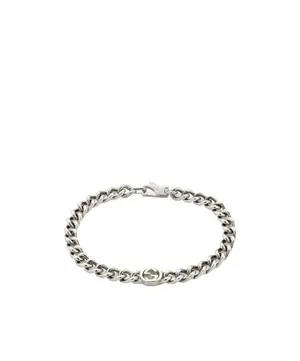 Gucci Interlocking Bracelet - Silver