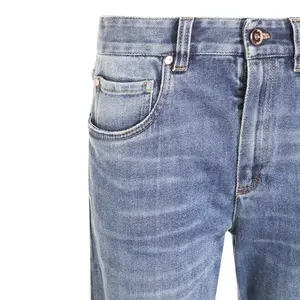 Brunello Cucinelli Logo Patch Flared Leg Jeans
