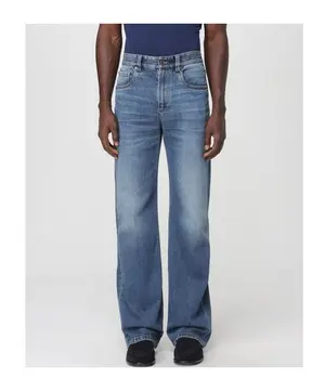 Brunello Cucinelli Logo Patch Flared Leg Jeans