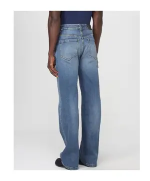 Brunello Cucinelli Logo Patch Flared Leg Jeans