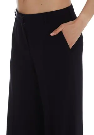 Alberto Biani High-rise Wide-leg Trousers
