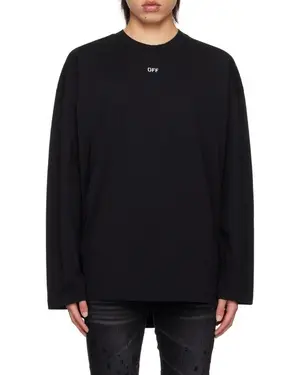 Off-White Logo Printed Crewneck T-shirt