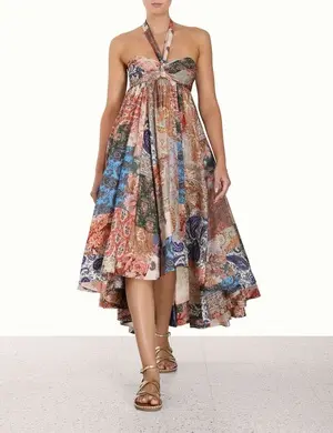 Zimmermann Devi Halterneck Maxi Dress
