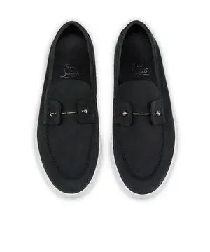 CHRISTIAN LOUBOUTIN Chambeliboat Slip-on Loafers - Black
