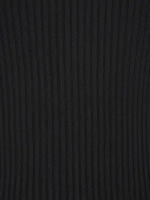 Coperni Cut-out Knitted Midi Dress