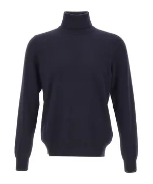 GRAN SASSO Ribbed-knit Turtleneck Jumper - No