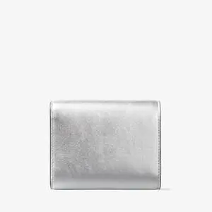 JIMMY CHOO Marinda Metallic Compact Wallet