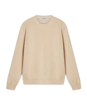 GOLDEN GOOSE Crewneck Knitted Jumper - Nude