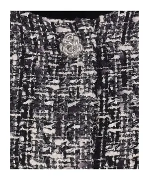 Tagliatore Single-breasted Textured Tweed Jacket