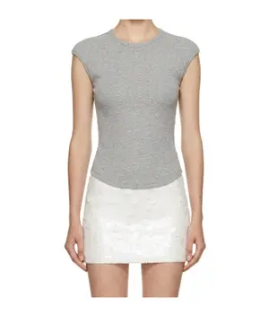 Marissa Chiara Crew Neck T-shirt With Open Back