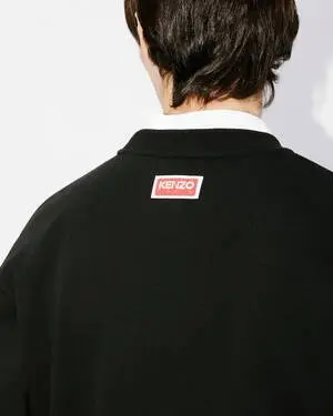 Kenzo Elephant Print Crewneck Sweatshirt