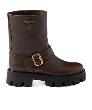 Prada Logo Boots For Women
