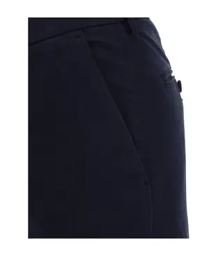 Zegna Logo Detail Casual Pants