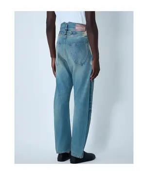 VIVIENNE WESTWOOD Mid-rise Straight-leg Jeans - Blue