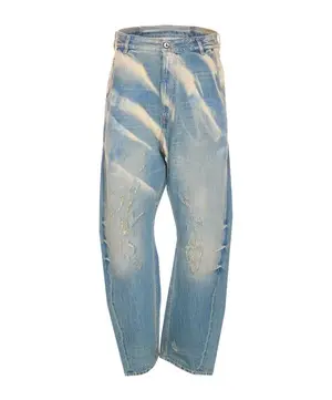 VIVIENNE WESTWOOD Mid-rise Straight-leg Jeans - Blue