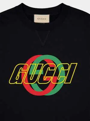 Gucci Interlocking Double G Logo Sweatshirt