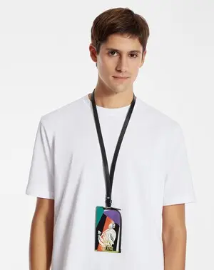 LANVIN X Gallery Dept. Card Holder Lanyard