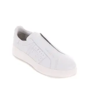 Hogan Round-toe Slip-on Sneakers With Embossed Logo