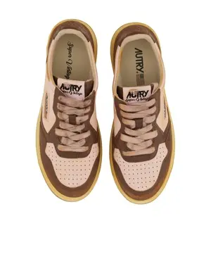 AUTRY Medalist Super Vintage Low-top Sneakers - Brown