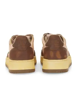 AUTRY Medalist Super Vintage Low-top Sneakers - Brown