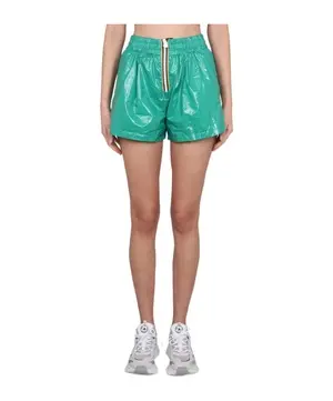 K-WAY Shoelle" Ripstop Sport Shorts - Multicolor