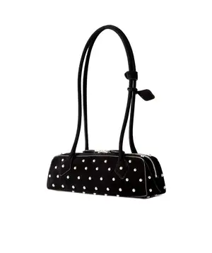 Alaïa Small Teckel Shoulder Bag - Black