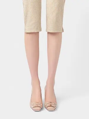 ROGER VIVIER Trompette Pumps With Knitted Buckle Detailing