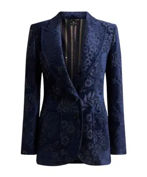 Etro Chenille Jacquard Blazer