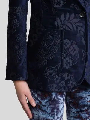 Etro Chenille Jacquard Blazer