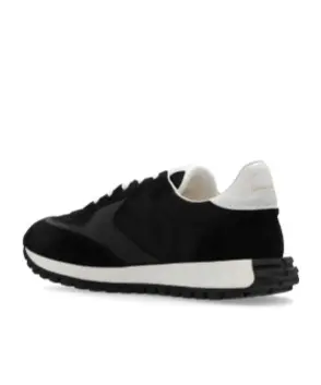 GIANVITO ROSSI Gravel Low-top Panelled Sneakers - Black