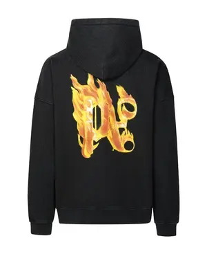 Palm Angels Monogram Printed Hoodie