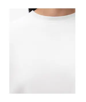 Loewe Trapeze Top With Round Neck And Short Sleeves