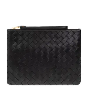 Bottega Veneta Intrecciato Small Handbag - Black