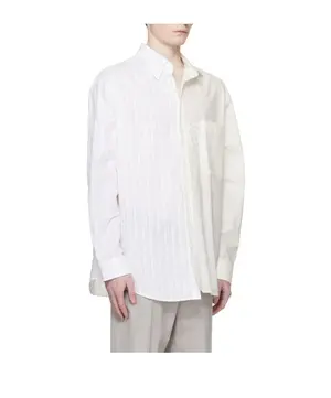 MAISON MARGIELA Two-tone Poplin Shirt
