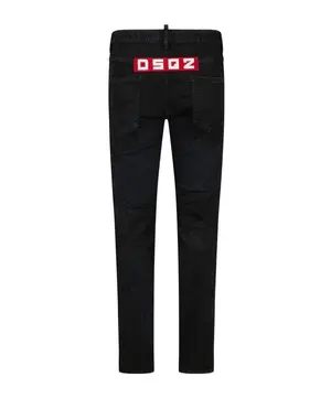 Dsquared2 Logo Patch Ripped Cool Guy Jeans