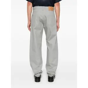 Prada Triangle-logo Low-rise Straight-leg Jeans