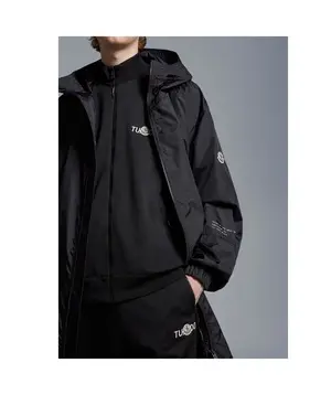 Moncler Packable Parka With Floral Embellishments